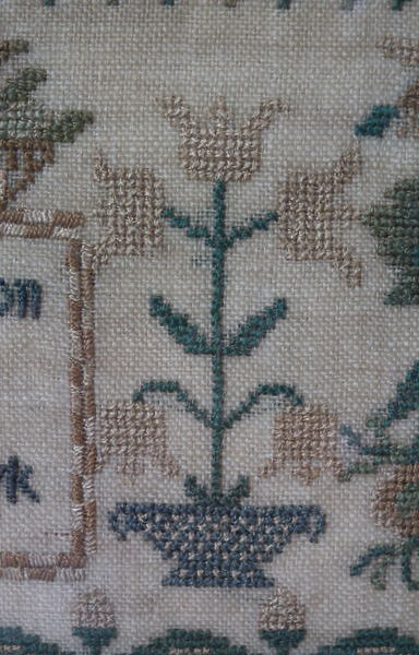 1829 House Sampler by Ann Harrison