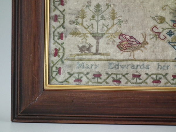 1803 House Sampler by Mary Edwards