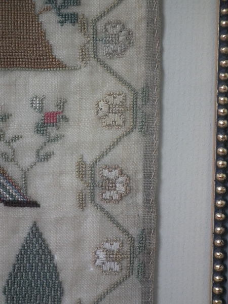 1823 House Sampler by Elizabeth Woolvin