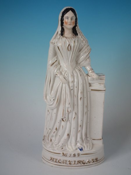 Staffordshire Pottery Florence Nightingale Figure