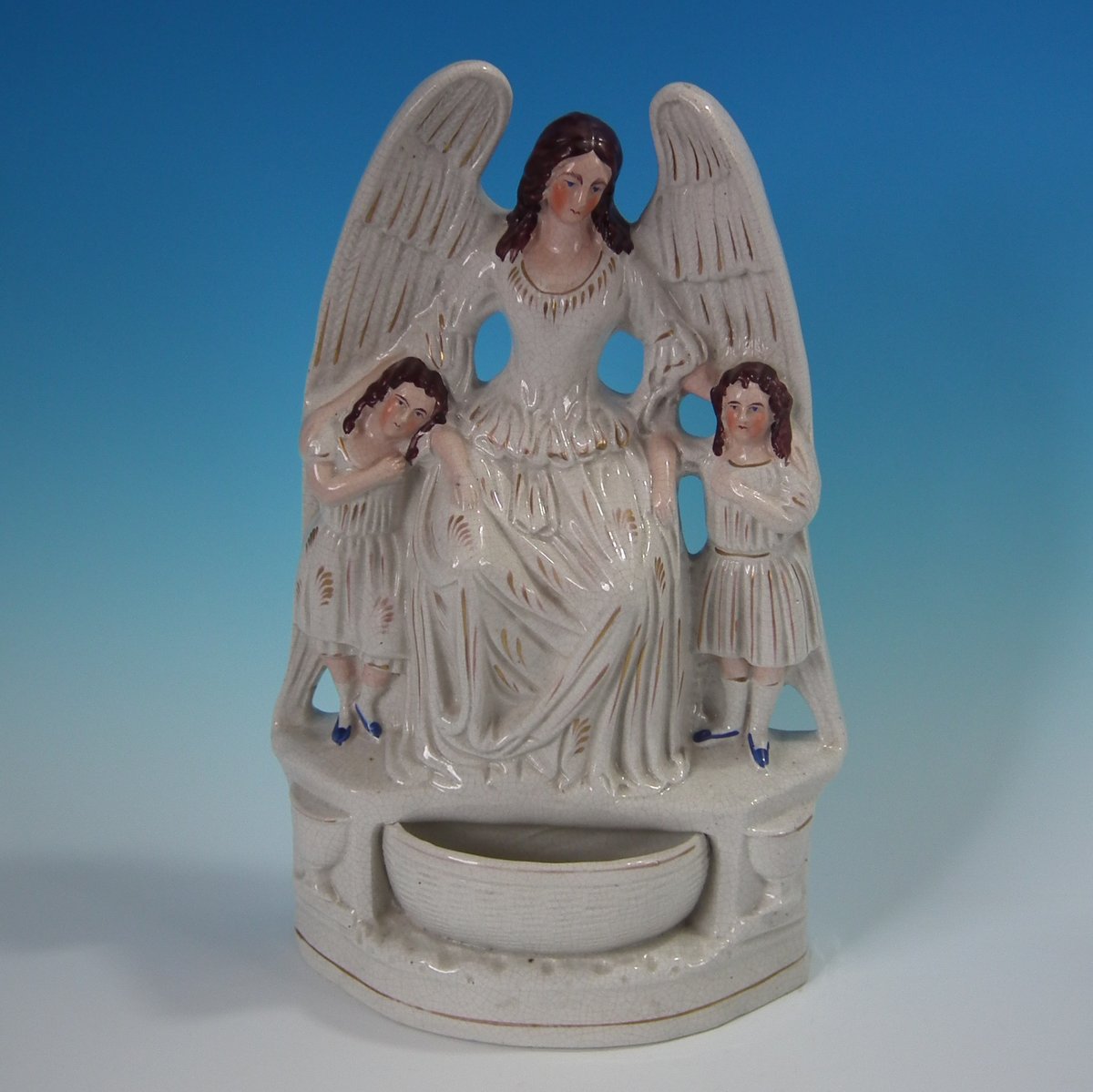 Staffordshire Angel Holy Water Stoop
